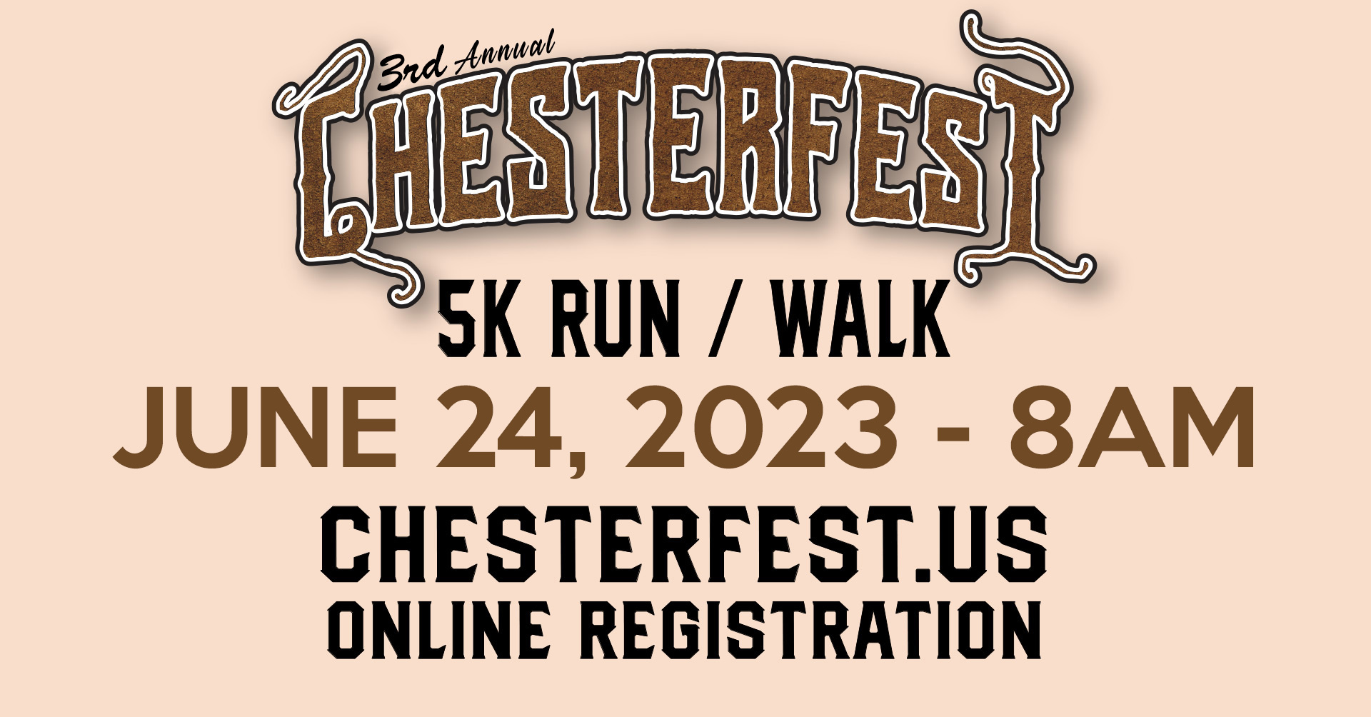 Chesterfest 5k run in Chester Nebraska